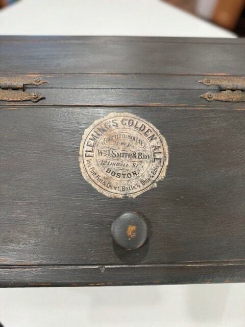 Vintage Wood Bread Box W/ Label, Kitchen Wooden Bread Box, Farmhouse ...