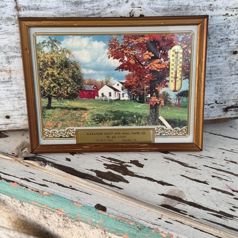 Thermometer Picture Frame - Etsy