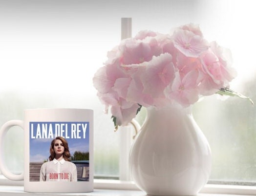 11oz Lana Del Rey Single Toned Mug | Born To Die Album Cover | Lana Del ...