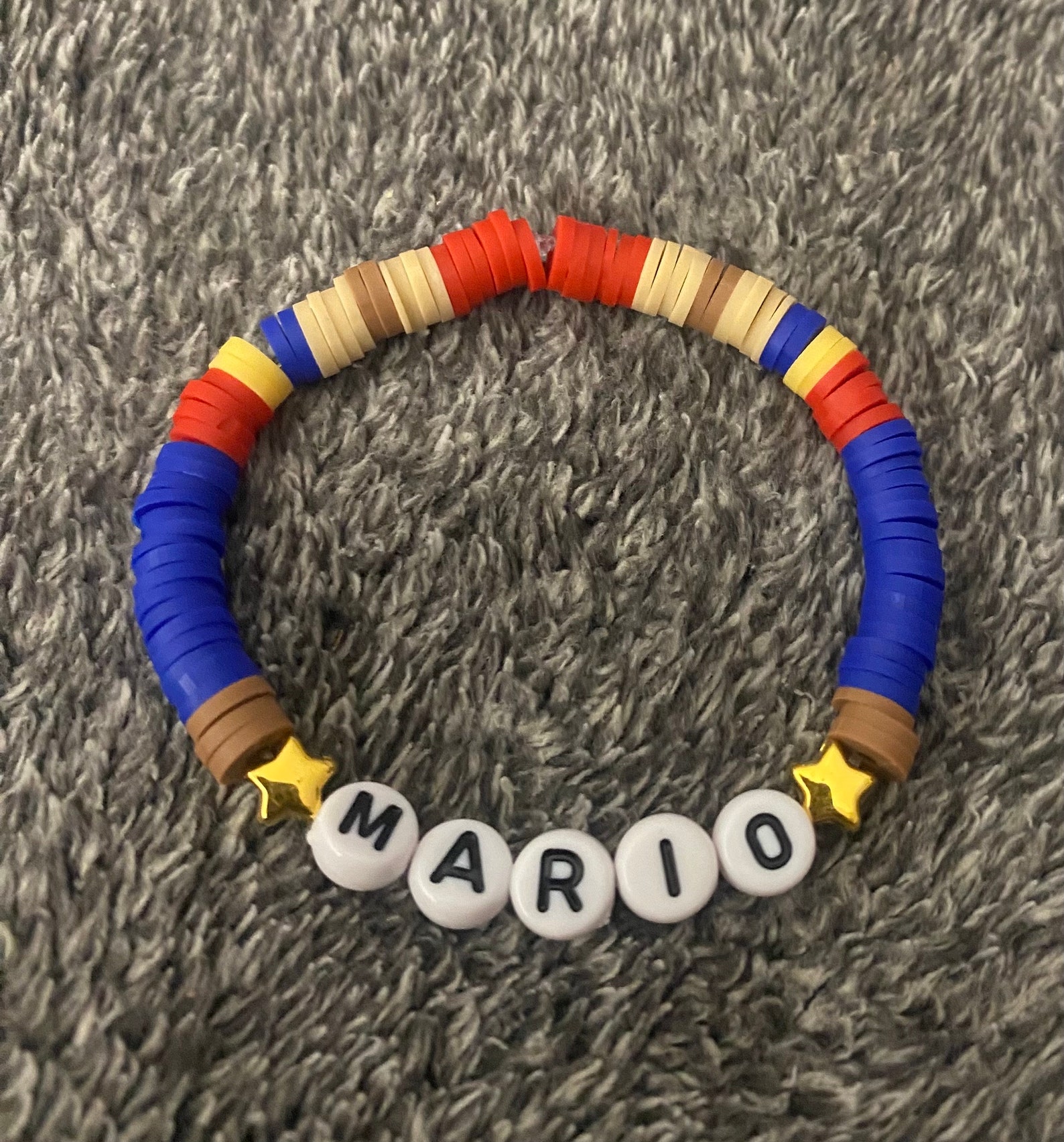 Super Mario Bros Heishi Bracelets - Etsy