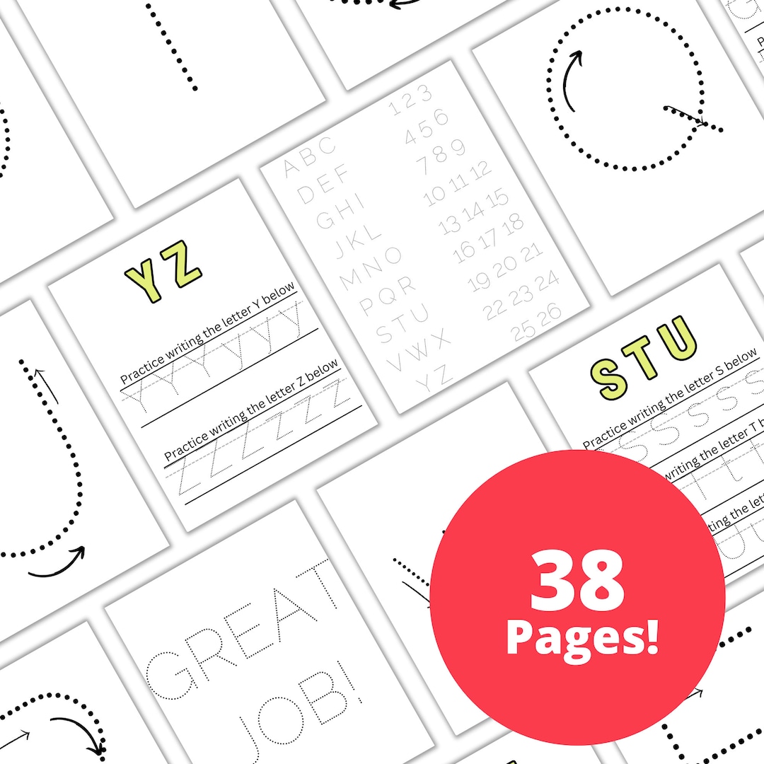 Alphabet Tracing Unit Study, Handwriting, Homeschool, Printables for ...