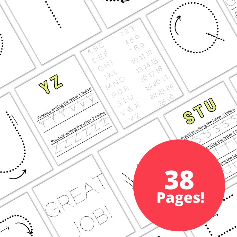 Alphabet Tracing Unit Study, Handwriting, Homeschool, Printables for ...
