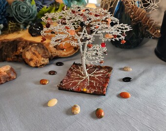 Crystal Wire Tree Sculpture - Etsy