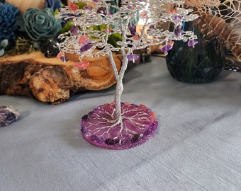 Crystal Wire Tree Sculpture - Etsy