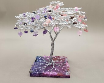 Crystal Wire Tree Sculpture - Etsy