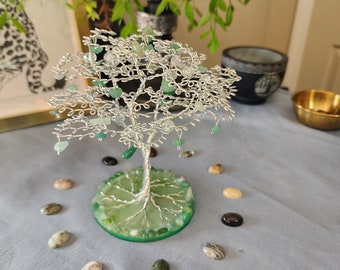 Crystal Wire Tree Sculpture - Etsy