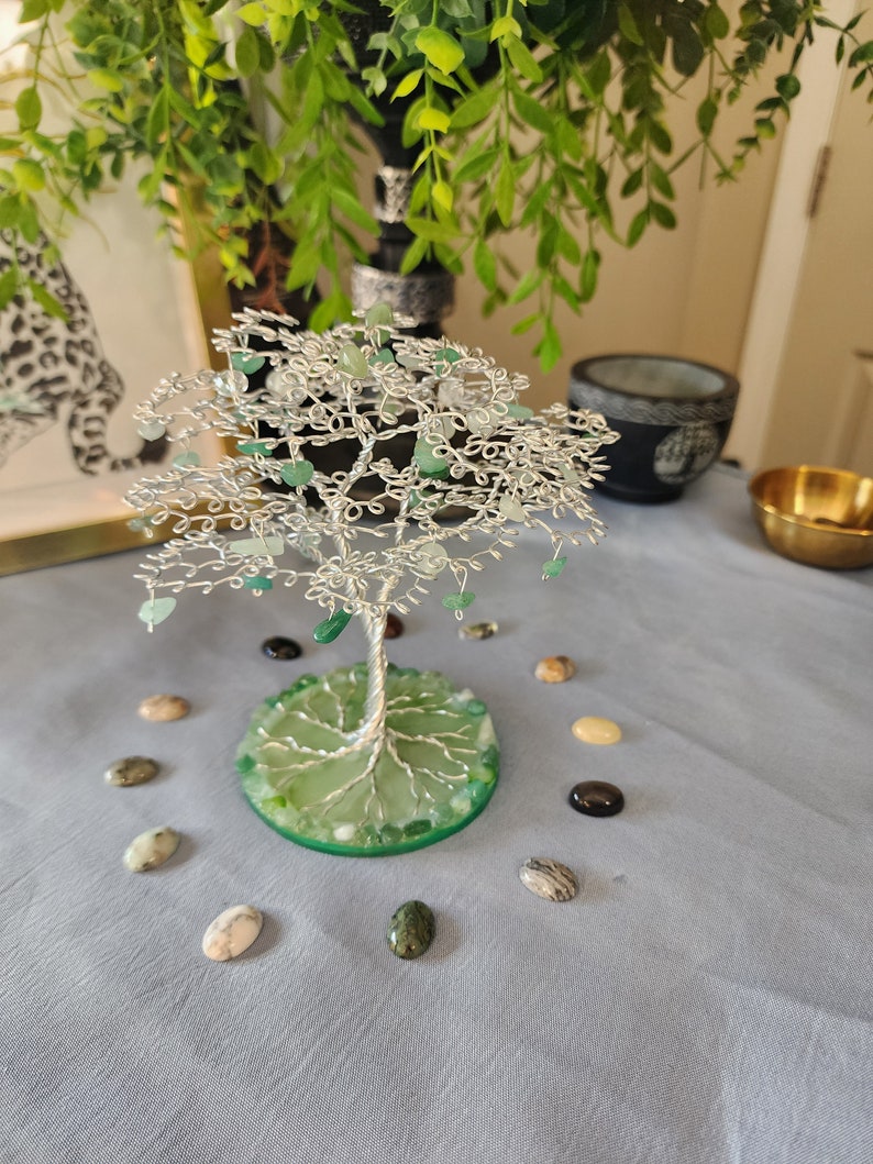 Crystal Wire Tree Sculpture - Etsy