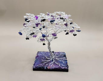 Crystal Wire Tree Sculpture - Etsy