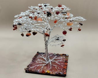 Crystal Wire Tree Sculpture - Etsy