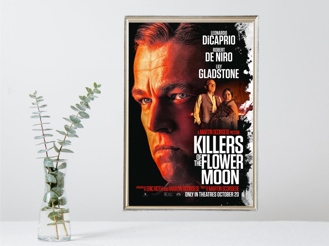 Killers of the Flower Moon Movie Poster Vintage Movie Poster Limited ...