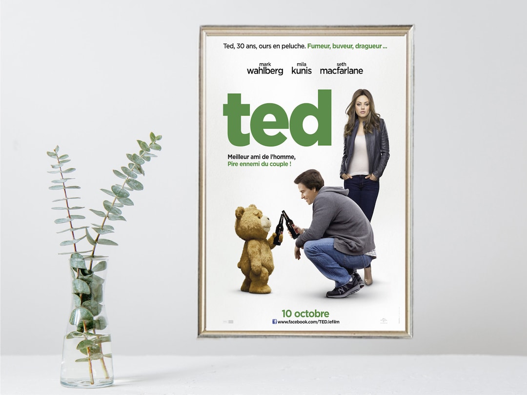 Ted Movie Poster Vintage Movie Poster Limited Edition - Etsy