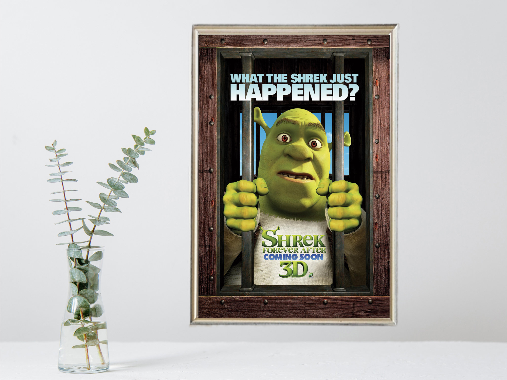 Shrek Movie Poster Vintage Movie Poster Limited Edition Collectible ...