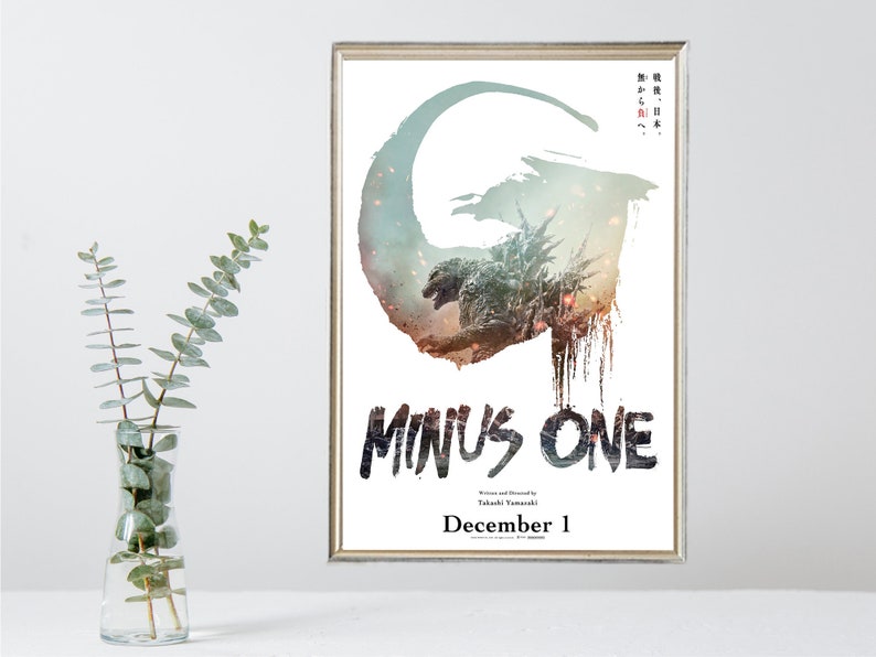 Godzilla:minus One Movie Poster Vintage Movie Poster - Etsy