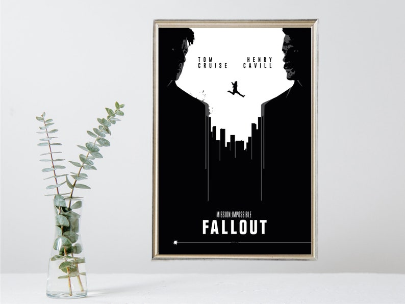 Mission Impossible Fallout Movie Poster Vintage Movie Poster Limited ...