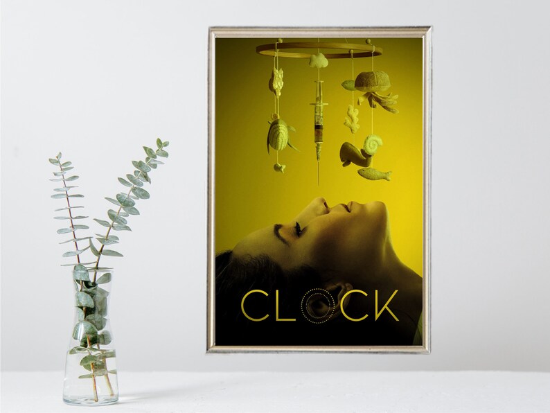 Clock Movie Poster Vintage Movie Poster Limited Edition Collectible ...