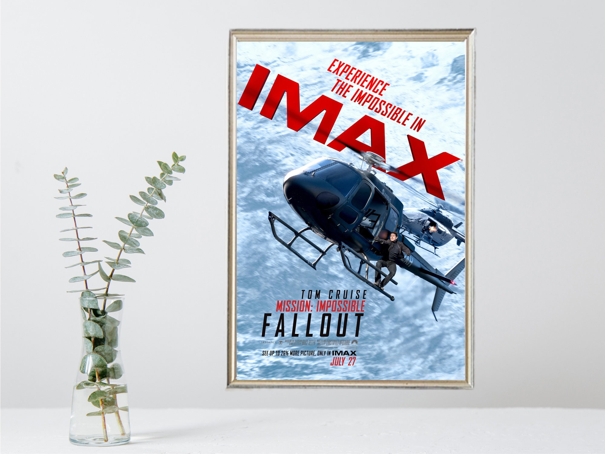 Mission Impossible Fallout Movie Poster Vintage Movie Poster Limited ...