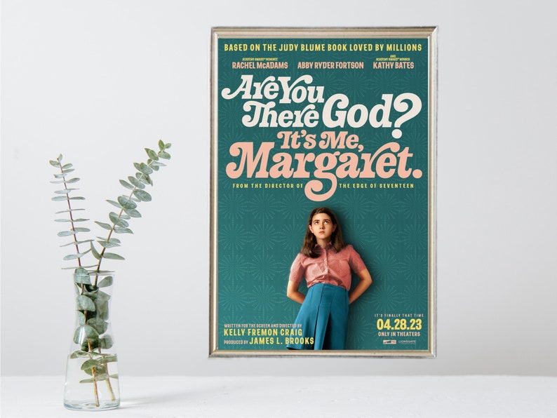 Are You There God Its Me Margaret Movie Poster Vintage Movie Poster ...