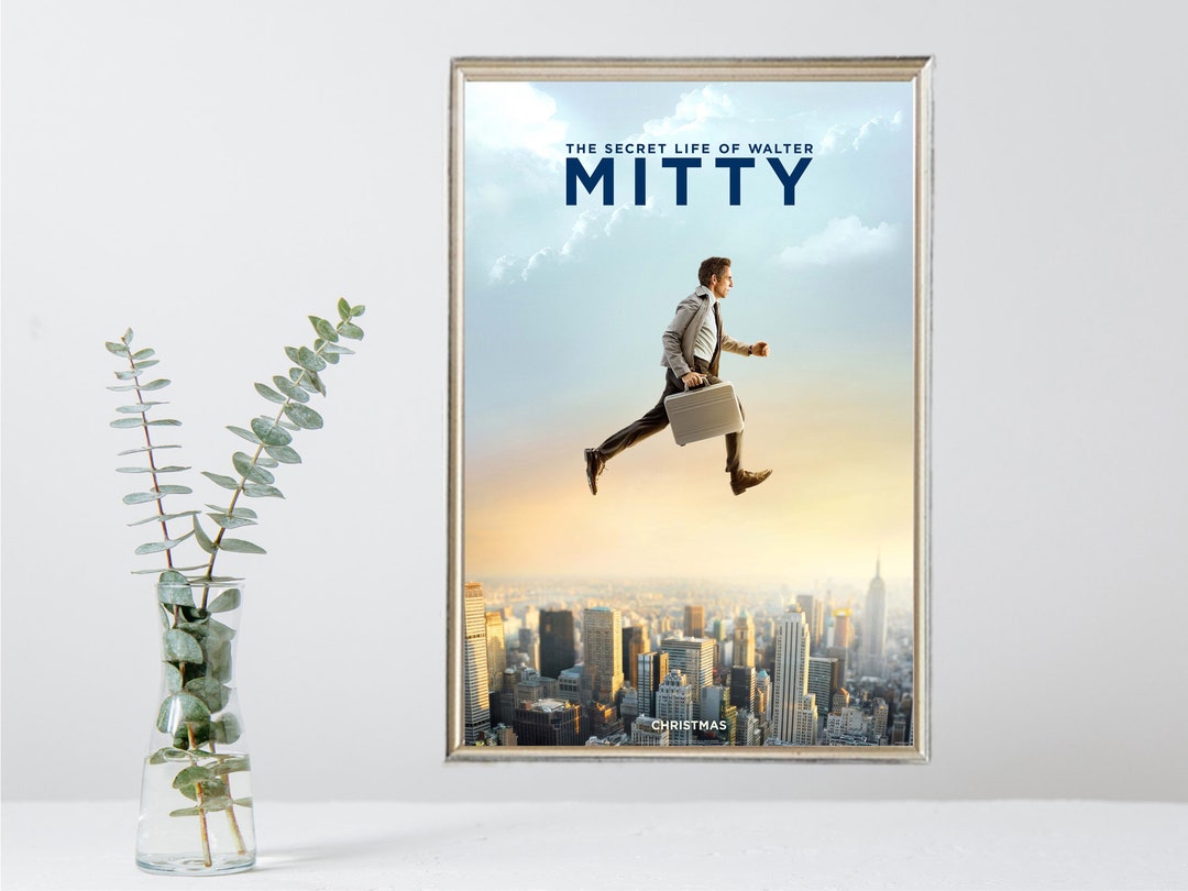 The Secret Life of Walter Mitty Movie Poster Vintage Movie Poster ...