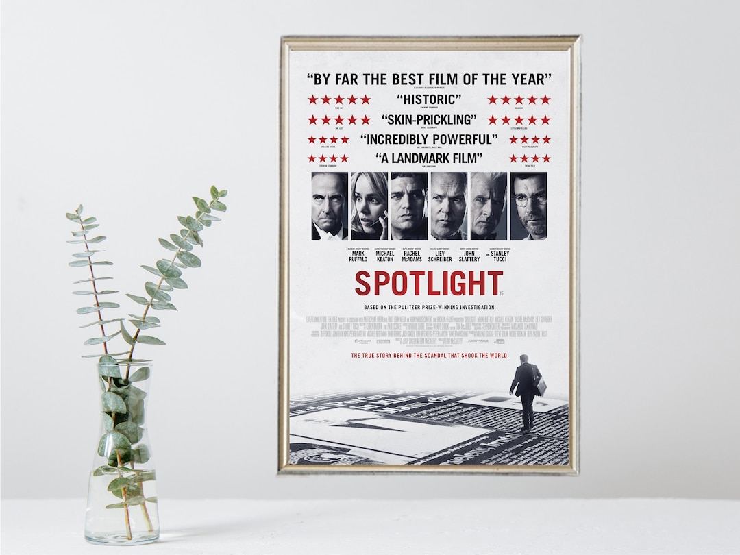 Spotlight Movie Poster Vintage Movie Poster Limited Edition - Etsy