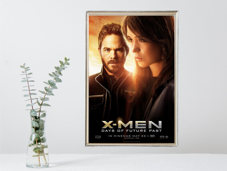 Xmen Days of Future Past Movie Poster Vintage Movie Poster - Etsy
