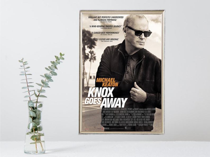 Knox Goes Away Movie Poster Vintage Movie Poster Limited Edition ...