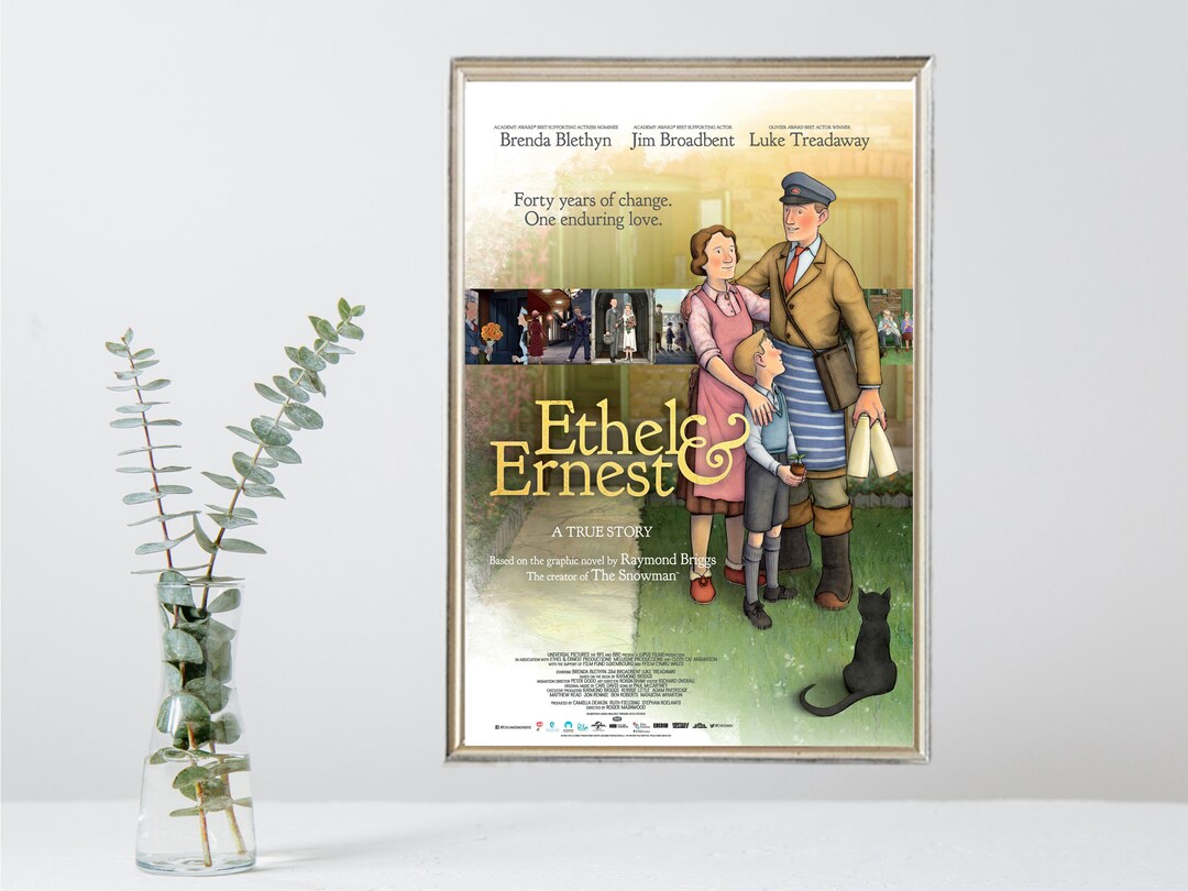 Ethel and Ernest Movie Poster Vintage Movie Poster Limited - Etsy