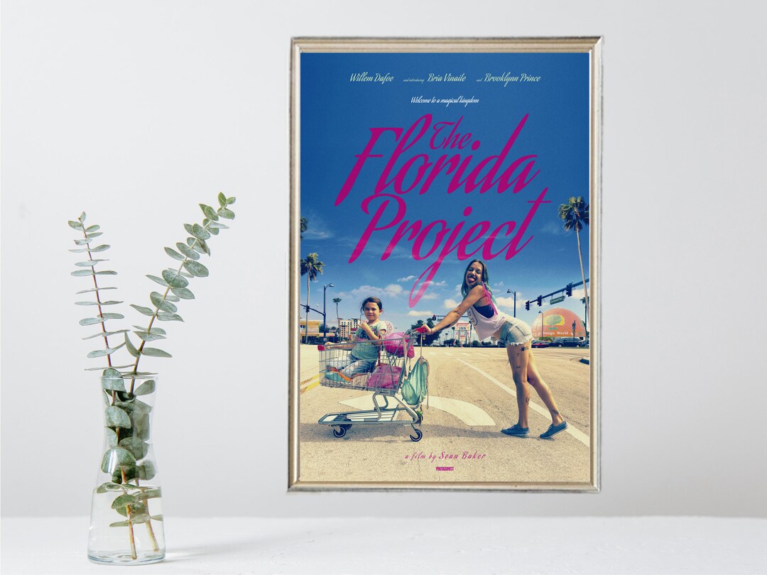 The Florida Project Movie Poster Vintage Movie Poster Limited Edition ...