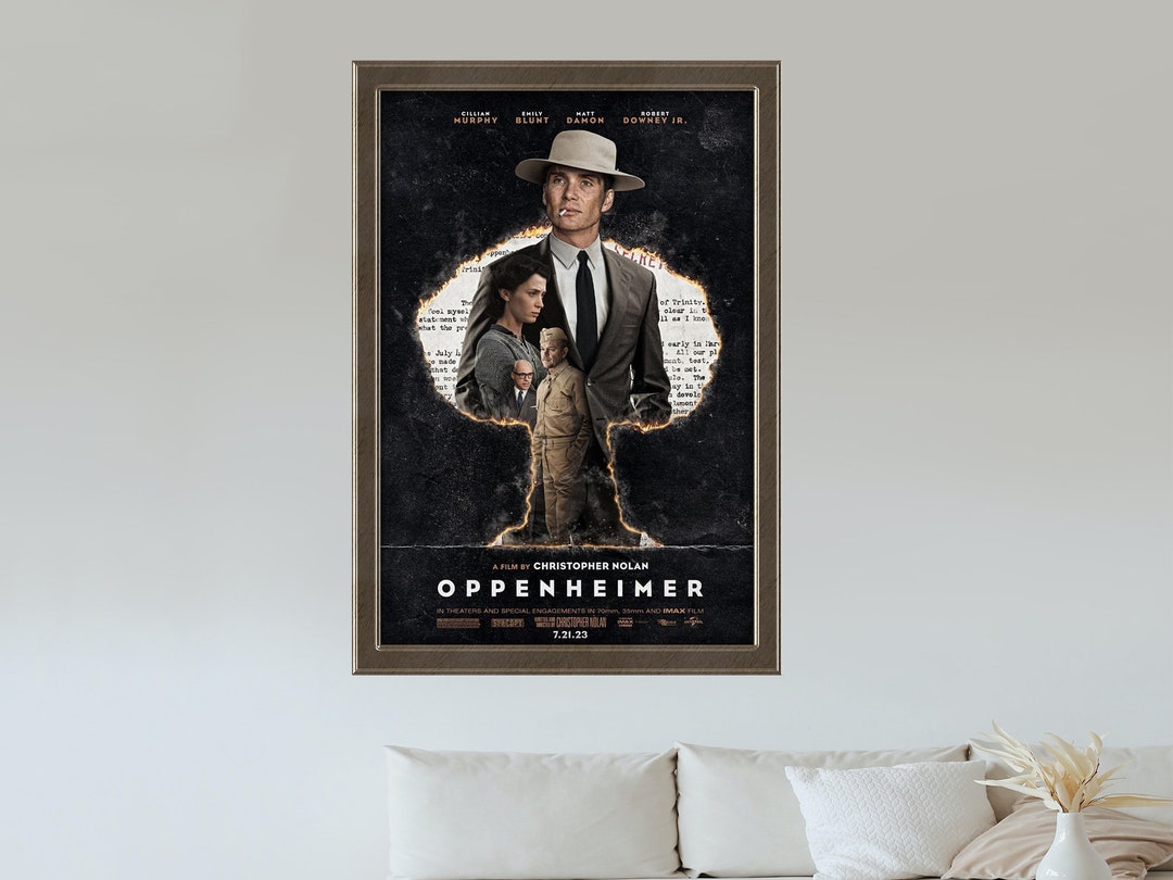 Oppenheimer Vintage Movie Poster Limited Edition Collectible Film ...