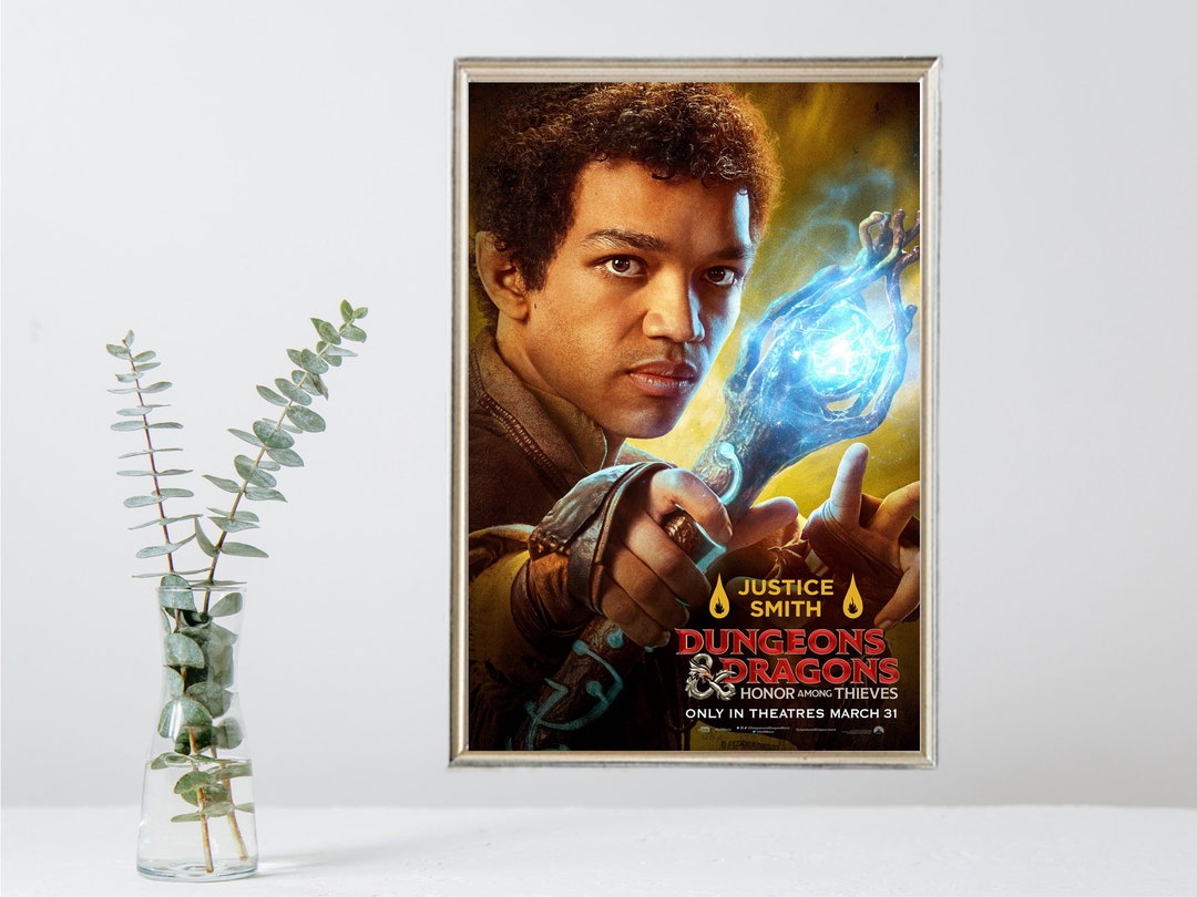 Dungeons and Dragons Honor Among Thieves Movie Poster Vintage Movie ...
