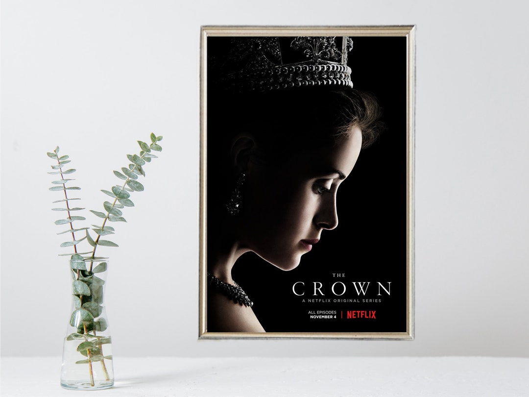 The Crown Season 1 Movie Poster Vintage Movie Poster Limited Edition ...