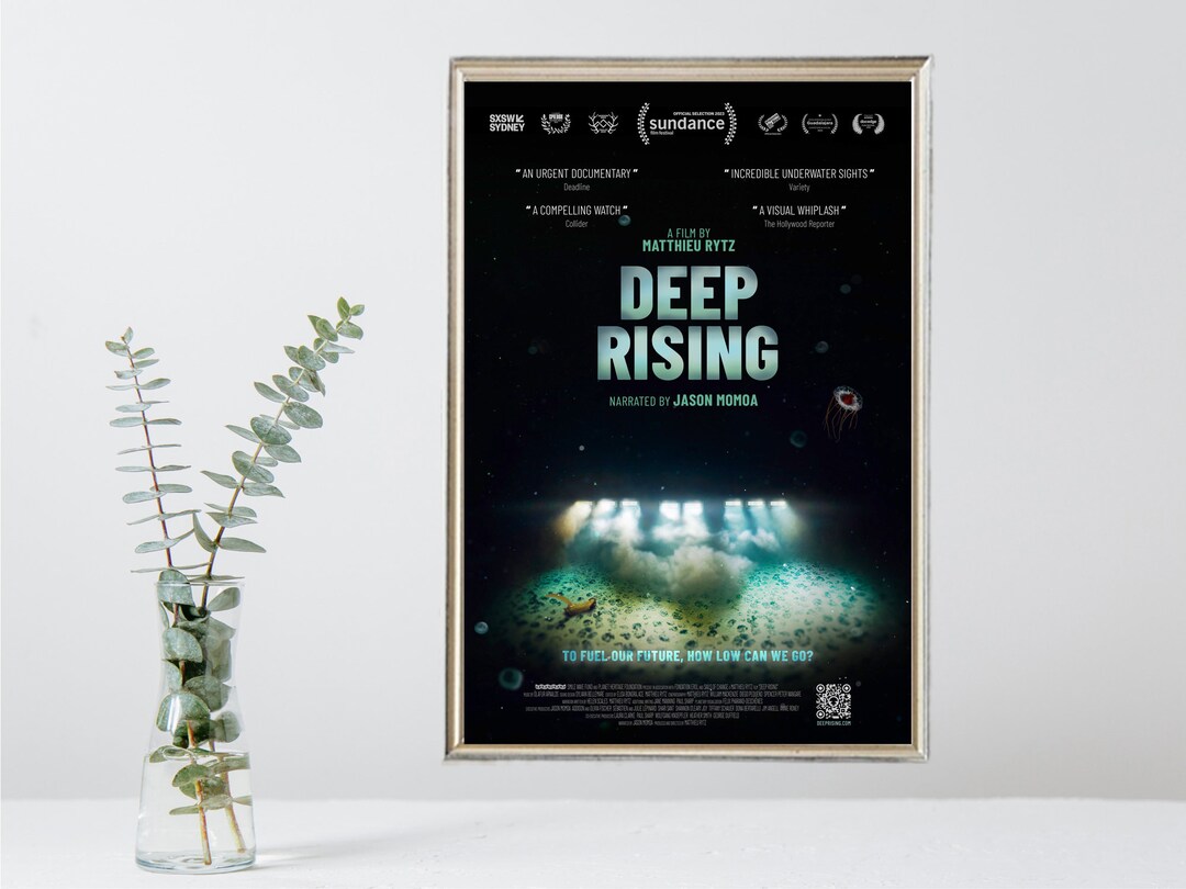 Deep Rising Movie Poster Vintage Movie Poster Limited Edition ...