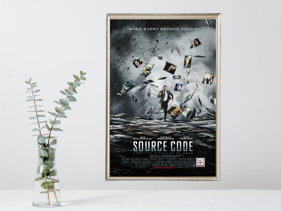 Source Code Movie Poster Vintage Movie Poster Limited Edition ...