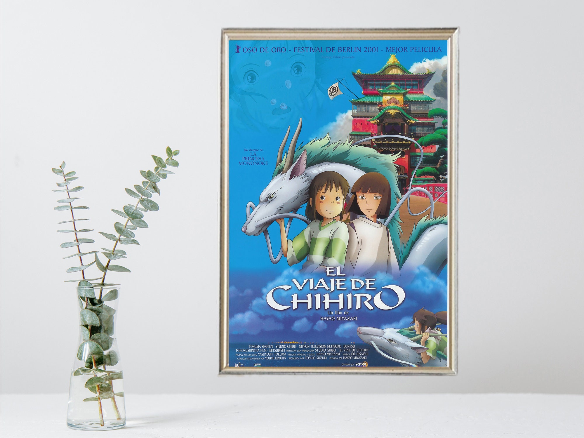 Il Poster Di Studio Ghibli - Chihiro Dalla Città Incantata venduto da Tinkling Seat | SKU ...
