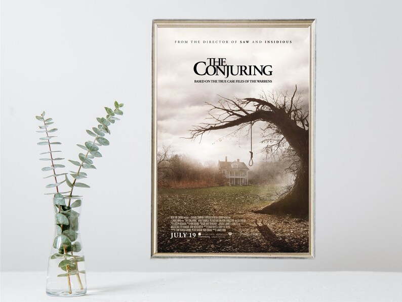 The Conjuring Movie Poster Vintage Movie Poster Limited Edition ...