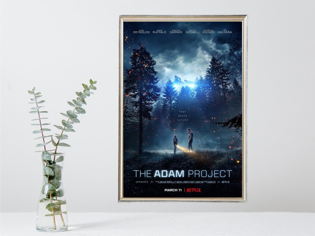 The Adam Project Movie Poster Vintage Movie Poster Limited Edition ...