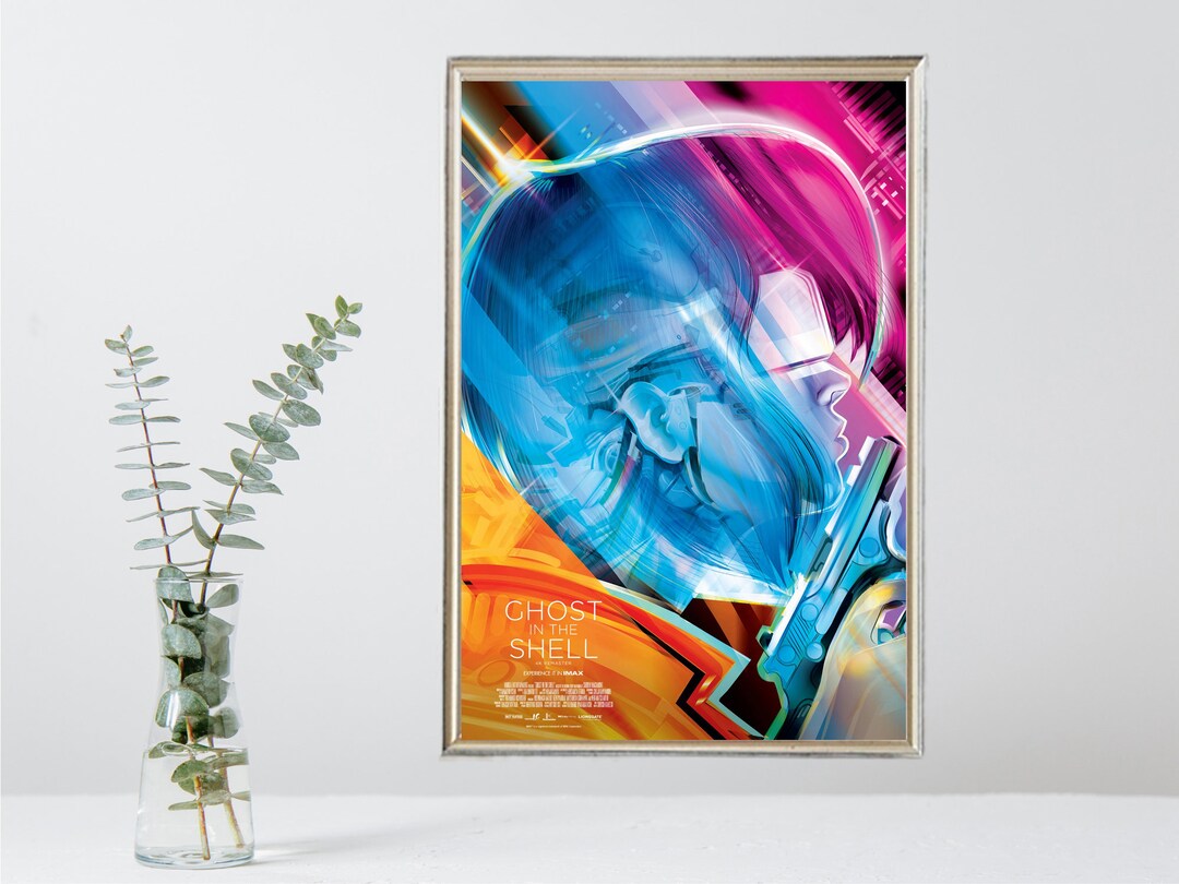 Ghost in the Shell Movie Poster Vintage Movie Poster Limited Edition ...