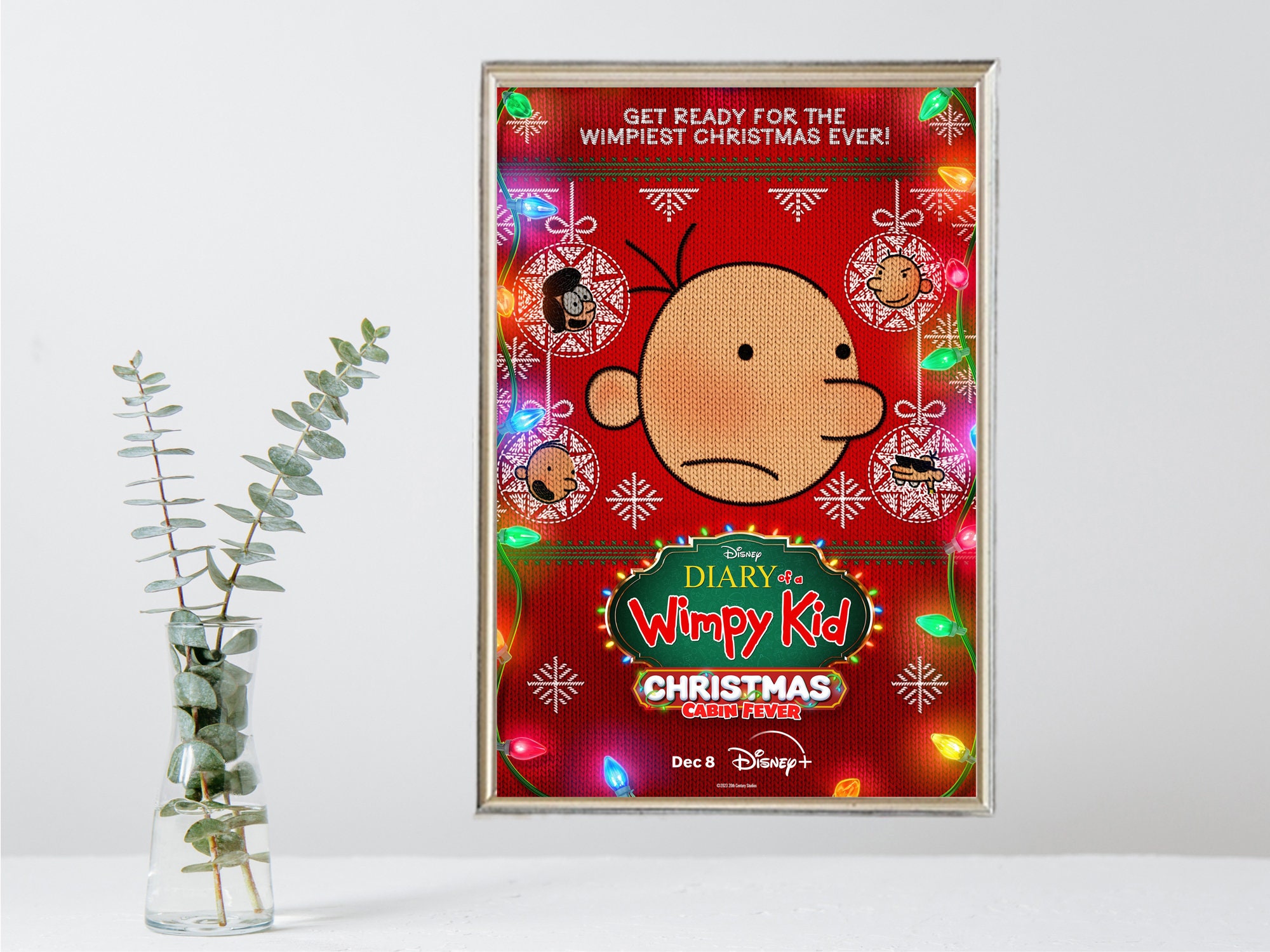 Diary of a Wimpy Kid Christmas Cabin Fever Movie Poster Vintage Movie Poster Limited Edition ...