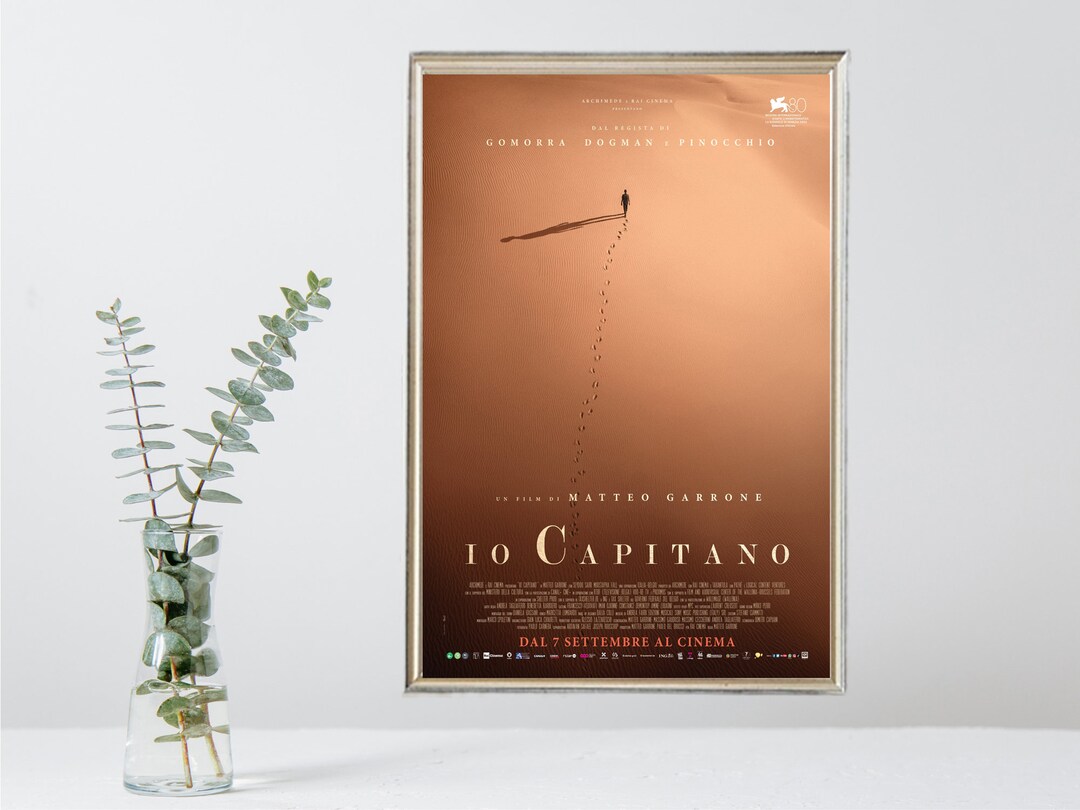 Io Capitano Movie Poster Vintage Movie Poster Limited - Etsy