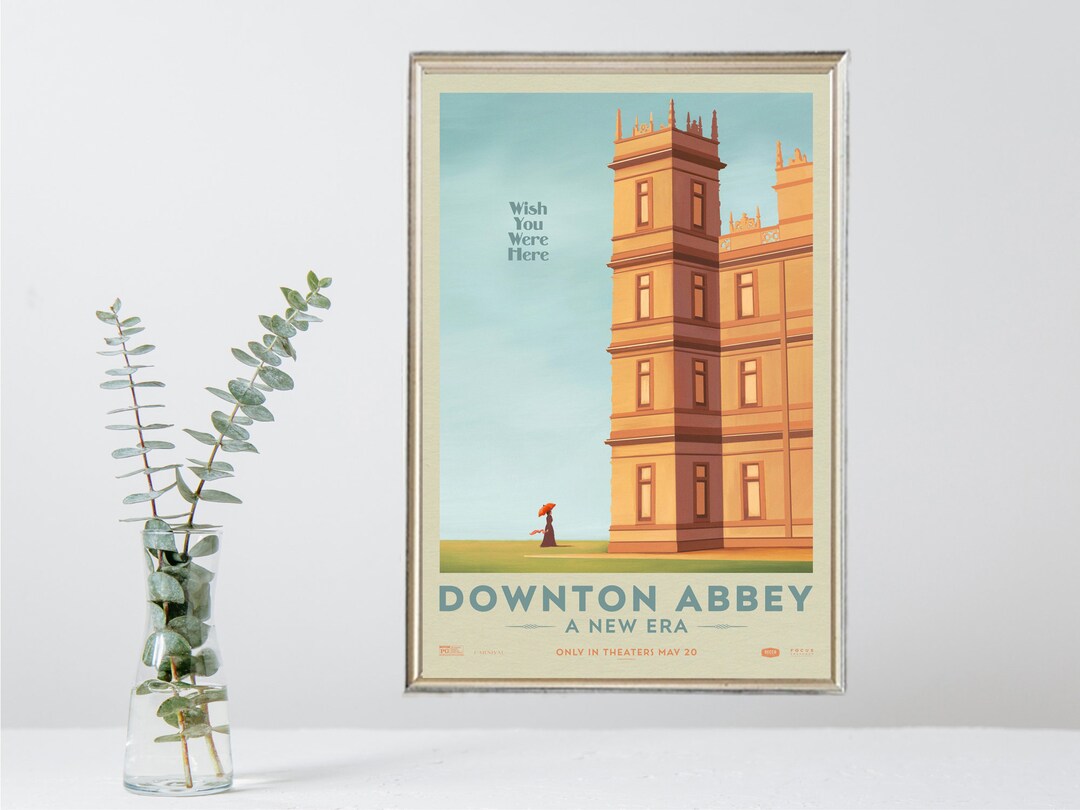 Downton Abbey A New Era Movie Poster Vintage Movie Poster Limited ...