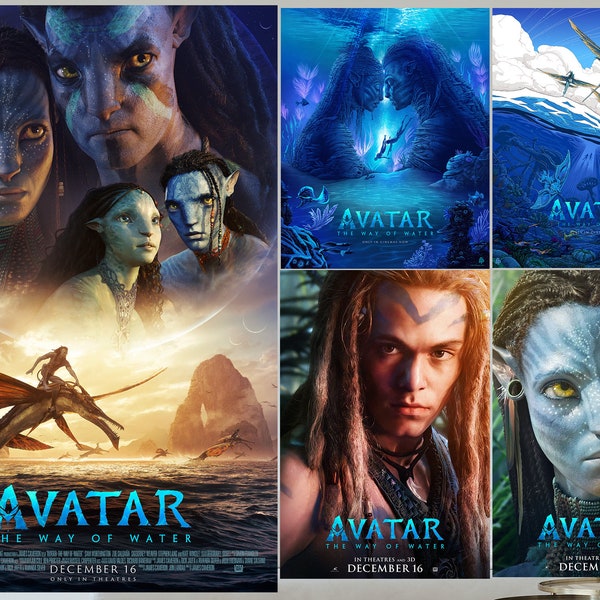 Avatar Way of the Water Poster - Etsy