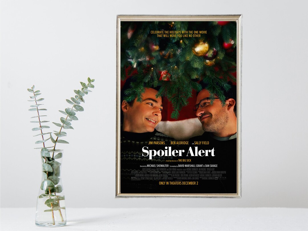 Spoiler Alert Movie Poster Vintage Movie Poster Limited Edition ...