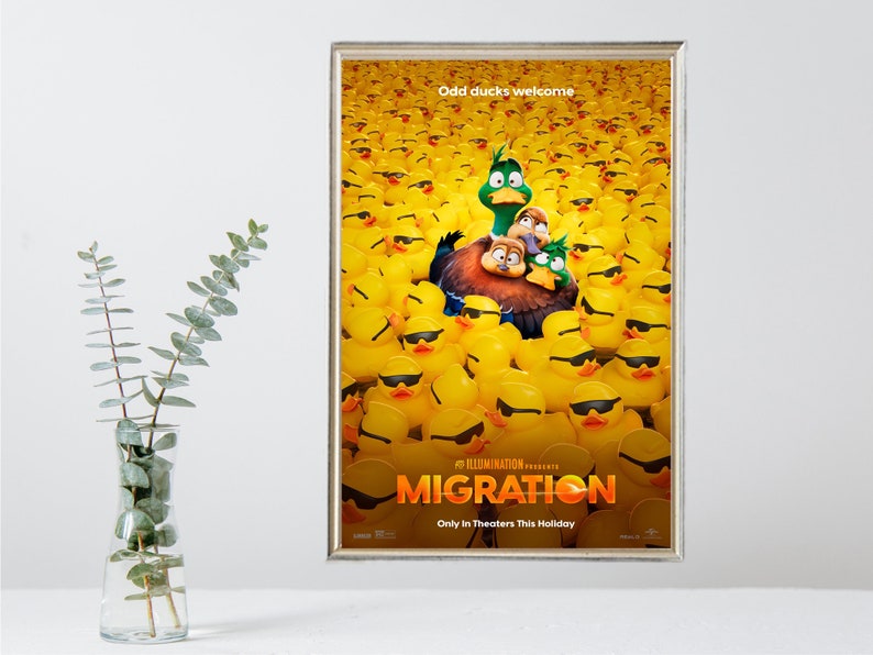Migration Movie Poster Vintage Movie Poster Limited Edition Collectible ...