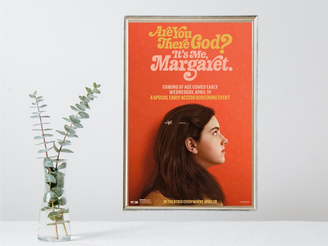 Are You There God Its Me Margaret Movie Poster Vintage Movie Poster ...