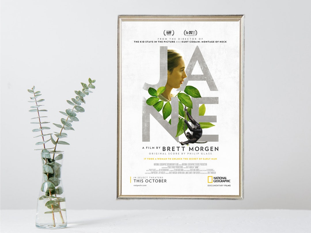 Jane Movie Poster Vintage Movie Poster Limited Edition Collectible Film ...