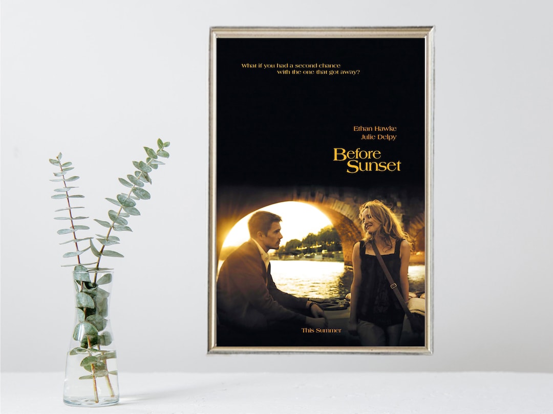 Before Sunset Movie Poster Vintage Movie Poster Limited - Etsy