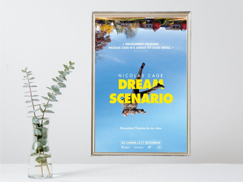 Dream Scenario Movie Poster Vintage Movie Poster Limited Edition ...