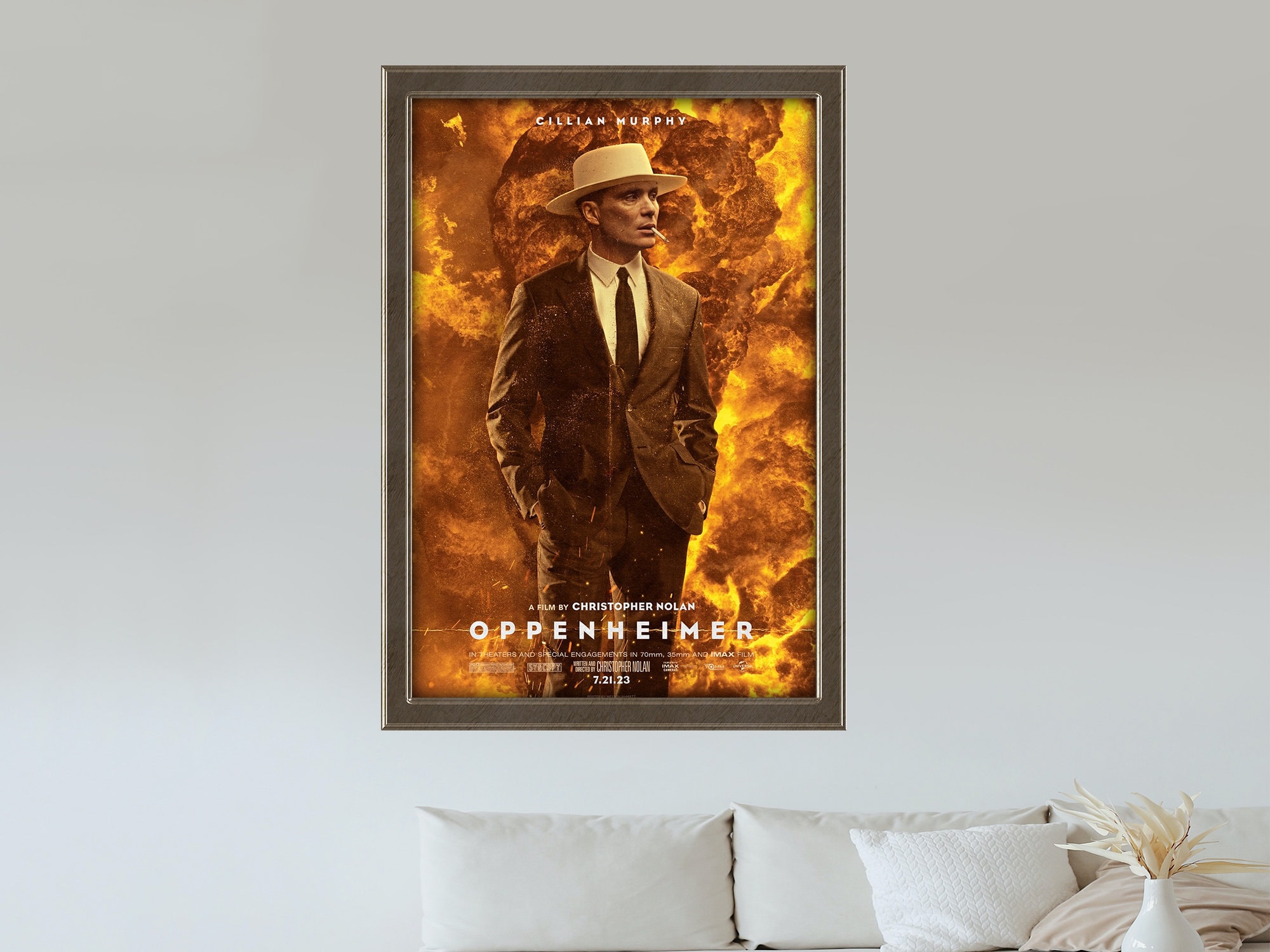 Oppenheimer - Vintage Movie Poster - Limited Edition Collectible - Film ...