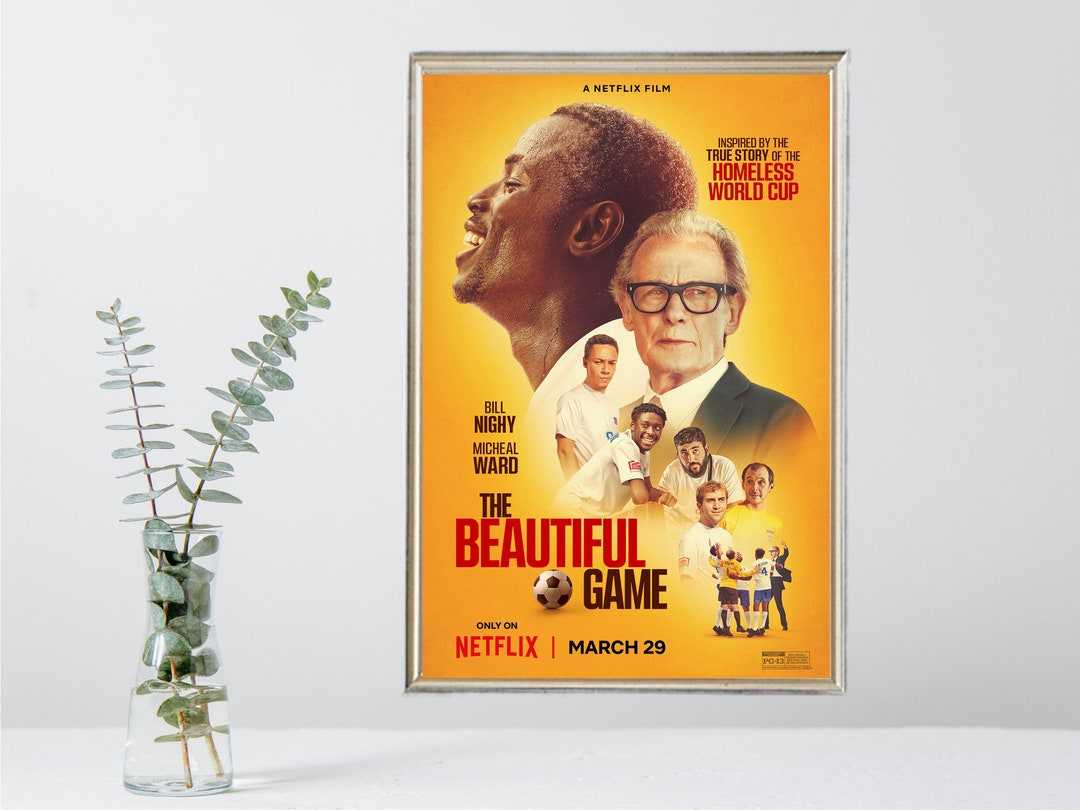 The Beautiful Game Movie Poster Vintage Movie Poster Limited Edition ...
