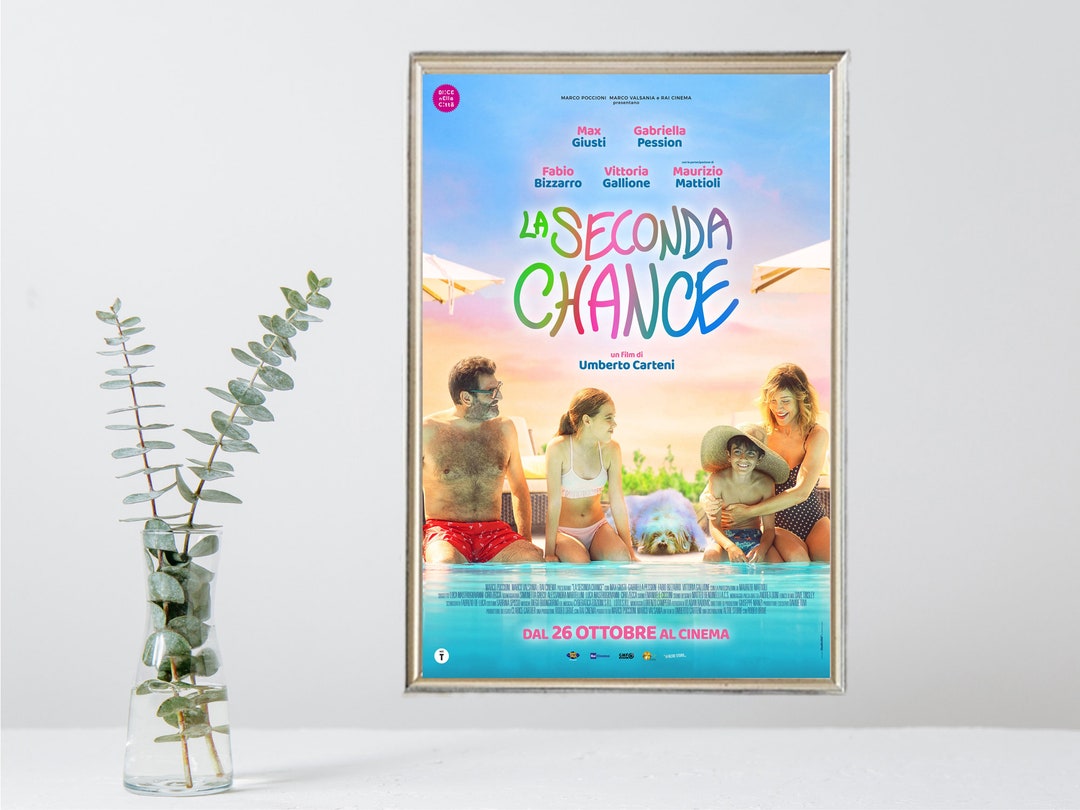La Seconda Chance Movie Poster Vintage Movie Poster Limited Edition ...