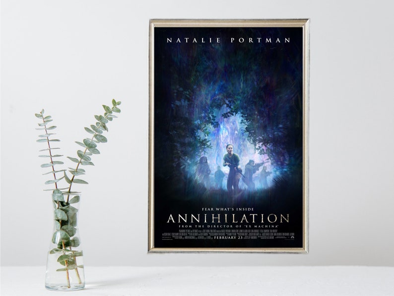 Annihilation Movie Poster Vintage Movie Poster Limited Edition ...